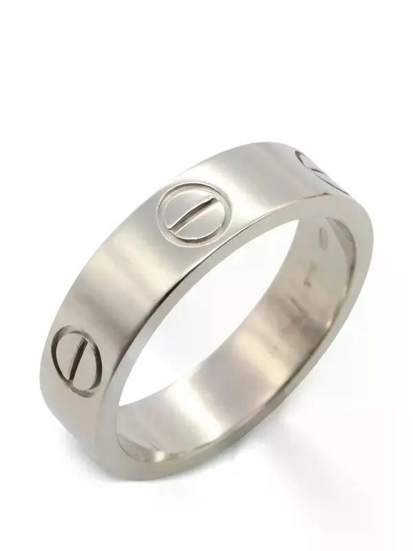 CARTIER Love Screw-motif Ring - Silver