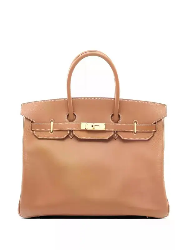 Hermès 35 Birkin Veau Epsom Leather Handbag - Brown
