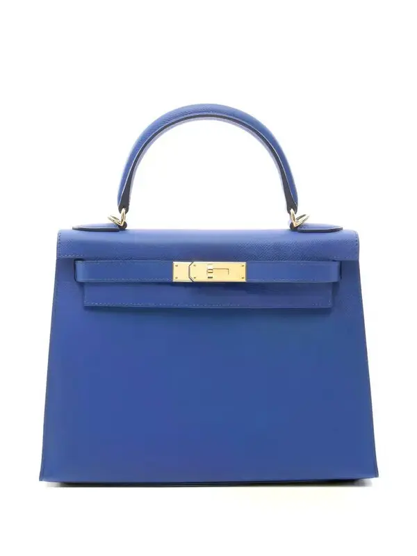 Hermès Kelly 28 Top Handle Bag - Blue