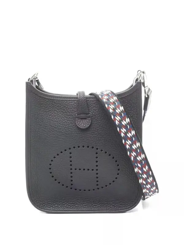 Hermès 2023 Evelyne Amazon Tpm Leather Shoulder Bag - Blue