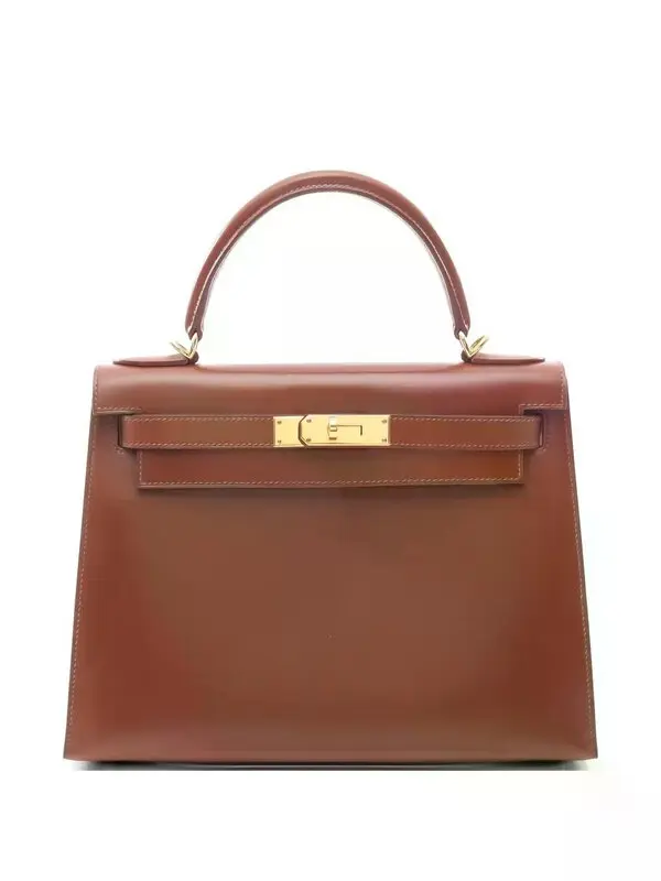 Hermès 2001 Leather Handbag - Brown