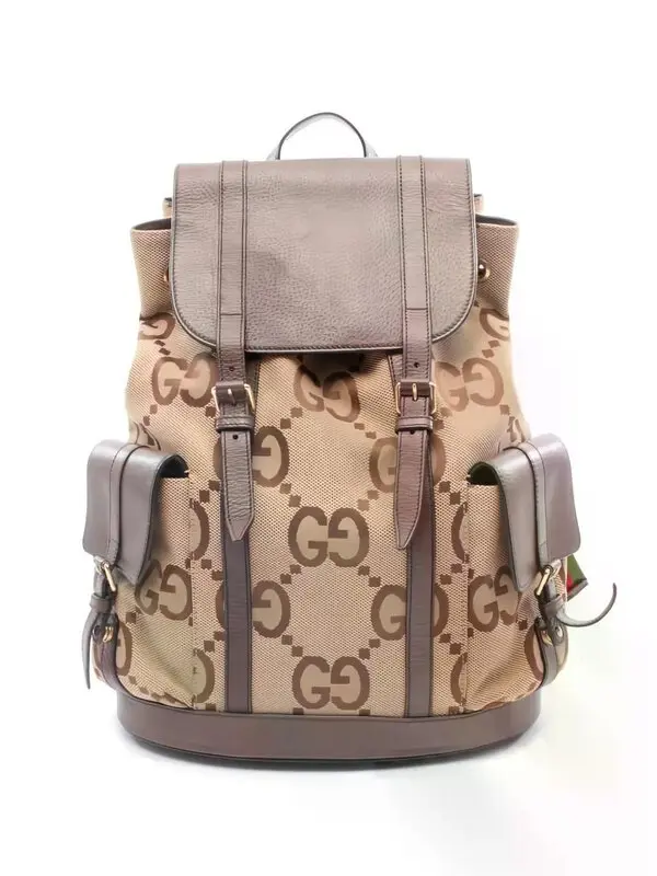 Gucci 2000s Jumbo Gg Canvas Backpack