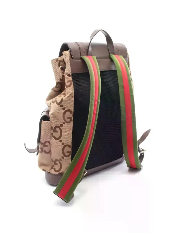Gucci 2000s Jumbo Gg Canvas Backpack