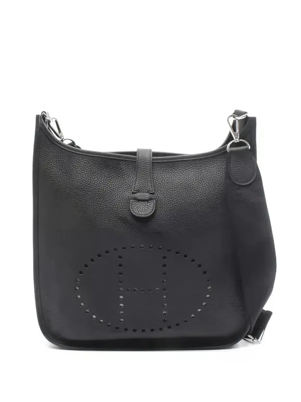 Hermès 2024 Gm Evelyn Iii Leather Shoulder Bag - Black