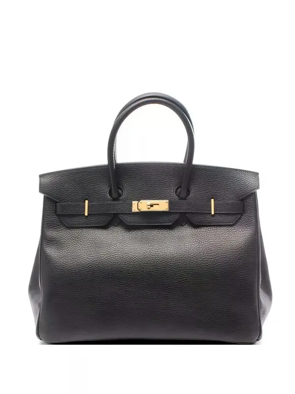 Hermès 2003 35 Birkin Handbag - Black