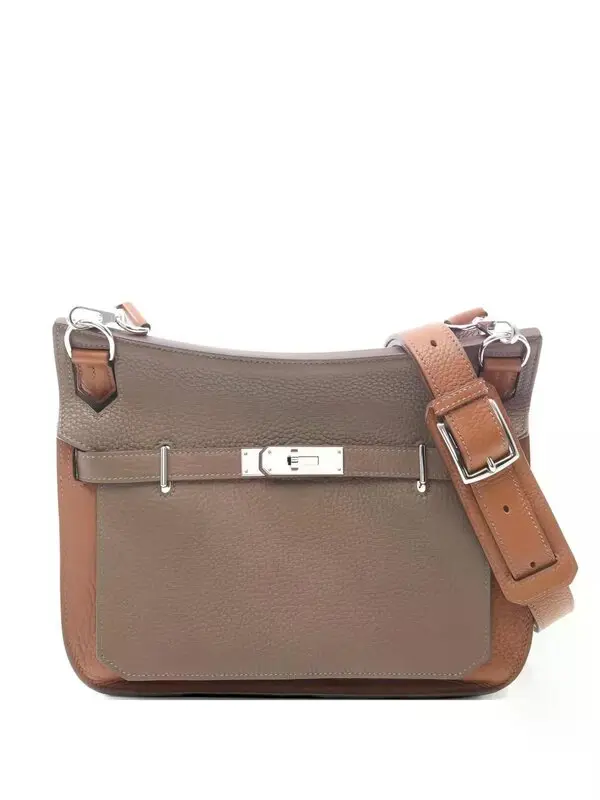 Hermès 2013 28 Gypsiel Leather Shoulder Bag - Grey