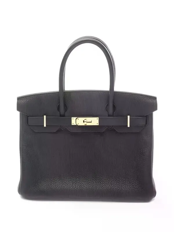 Hermès 2021 30 Birkin Handbag - Black