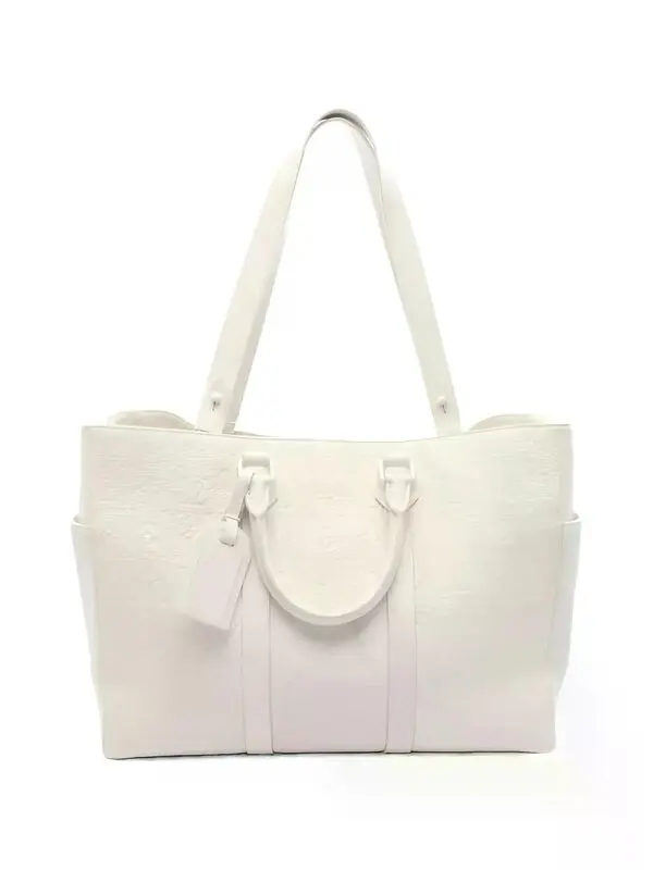 LOUIS VUITTON 2010s Sac Plat 24h Monogram - White