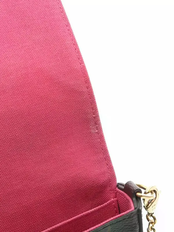 LOUIS VUITTON 2021 Félicie Monogram Shoulder Bag - Brown