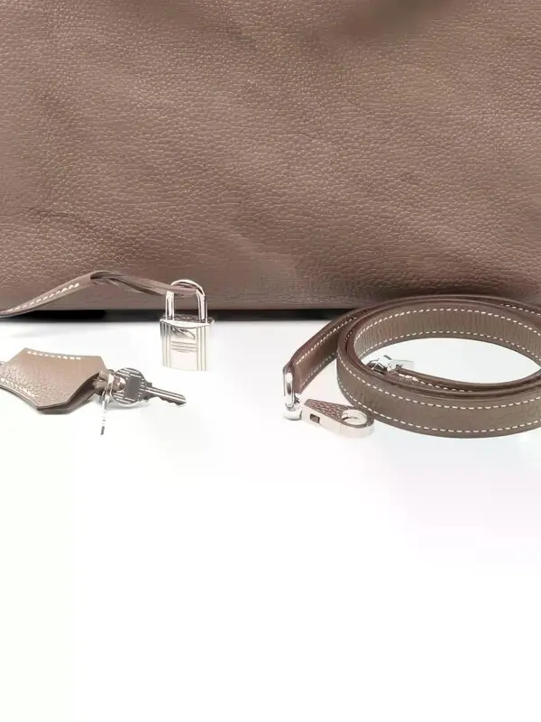 Hermès 2019 Calf Leather Handbag - Brown