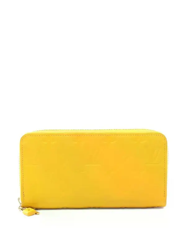 LOUIS VUITTON 2021s Monogram-debossed Wallet - Yellow