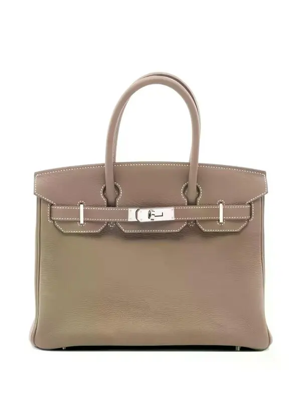Hermès 2019 30 Birkin Leather Tote Bag - Neutrals