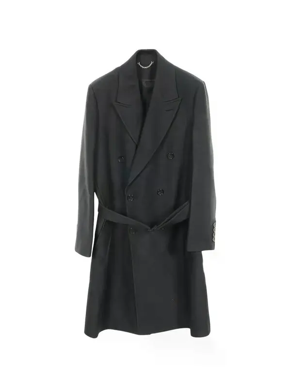 LOUIS VUITTON Chester Double-breasted Coat - Grey
