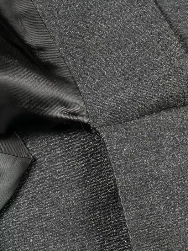 LOUIS VUITTON Chester Double-breasted Coat - Grey
