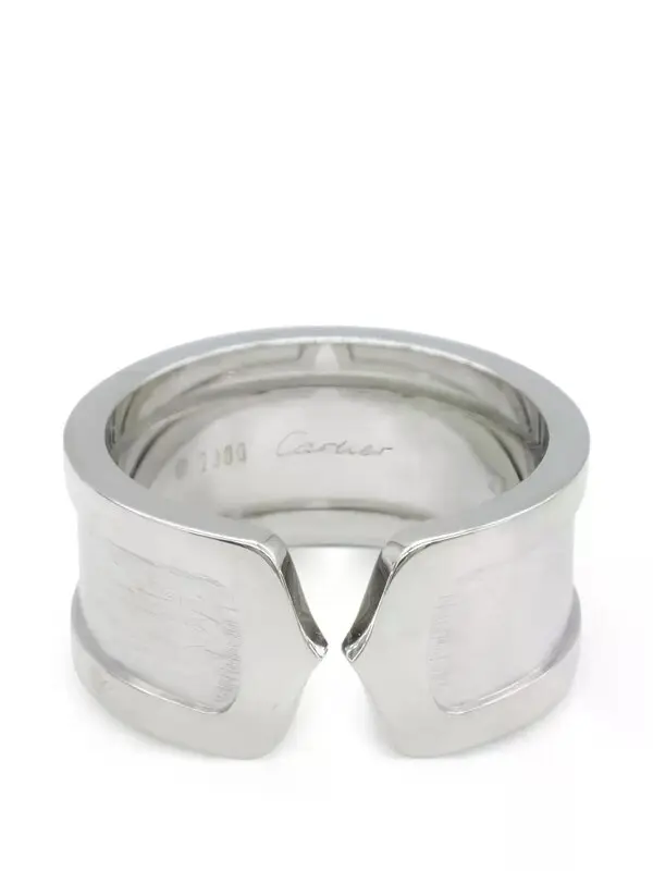 CARTIER 2010s C2 Ring - Silver