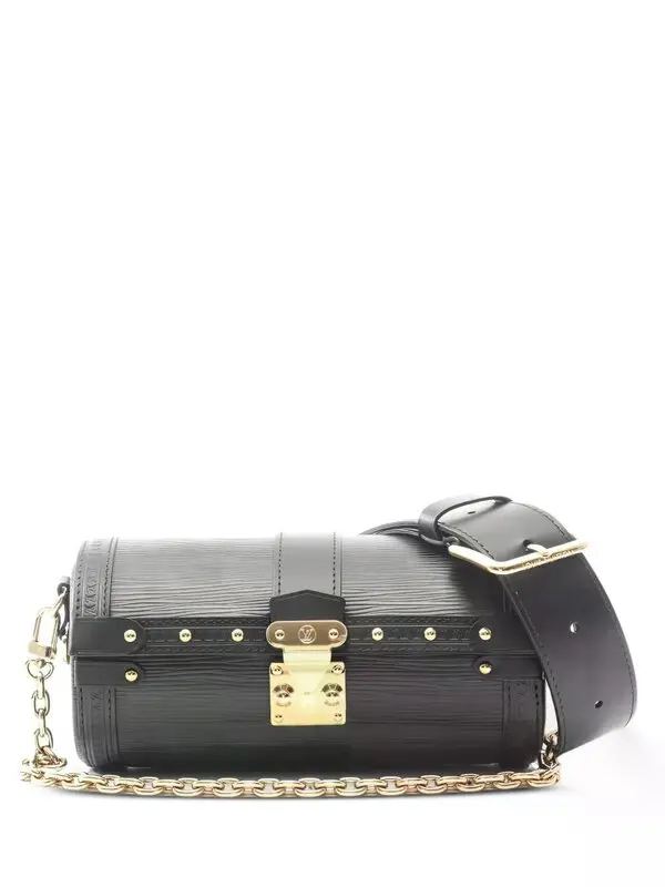LOUIS VUITTON 2021 Papillon Trunk Shoulder Bag - Black