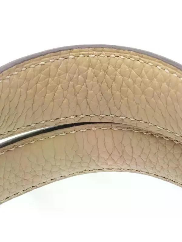 Hermès 2025 Leather Lock Handbag - Neutrals
