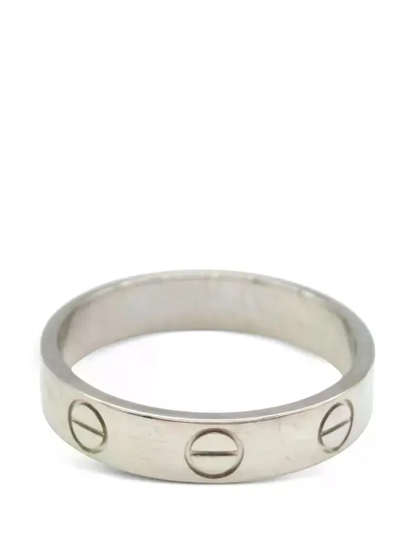 CARTIER Love Band Ring - Silver
