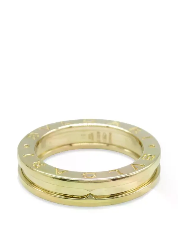 BVLGARI B.zero1 Engraved Ring - Gold