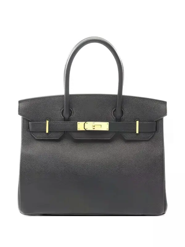Hermès 2016 Top Handle Handbag - Black