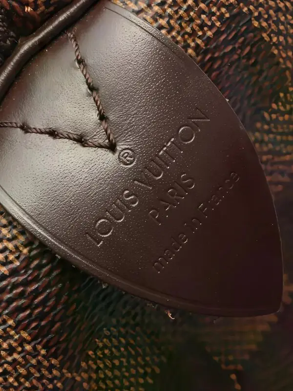LOUIS VUITTON 2015 30 Speedy Damier Ebene Tote - Brown