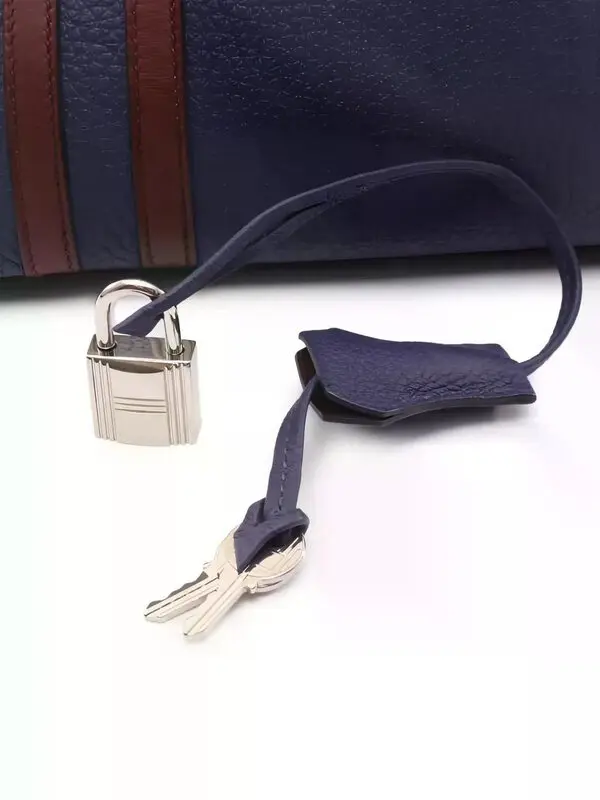 Hermès 2018 30 Birkin Leather Tote - Blue