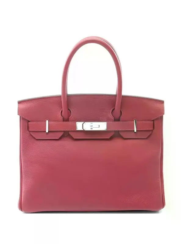 Hermès 2017 30 Birkin Handbag - Red
