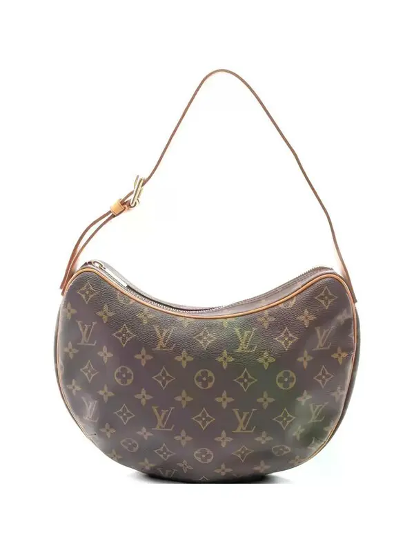 LOUIS VUITTON 2002 Mm Croissant Monogram Shoulder Bag