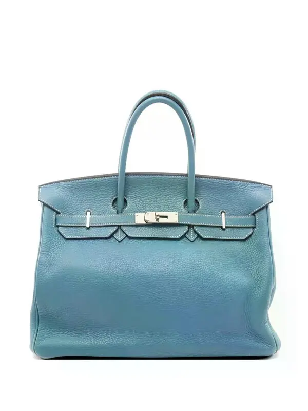 Hermès 2005 Birkin Handbag - Blue