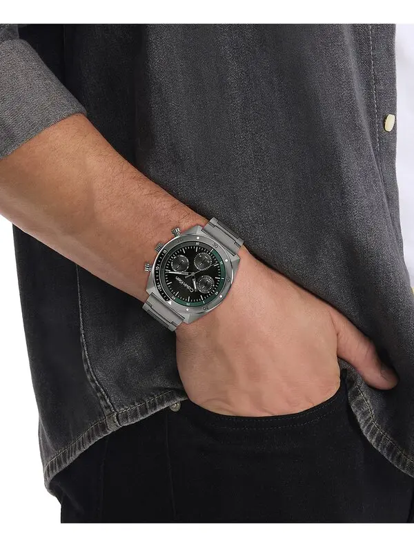 Calvin Klein Multifunction Link Bracelet Watch - Black