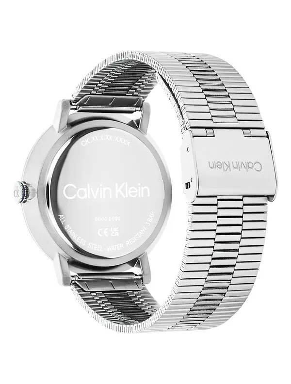 Calvin Klein Slim Case Link Bracelet Watch - Silver