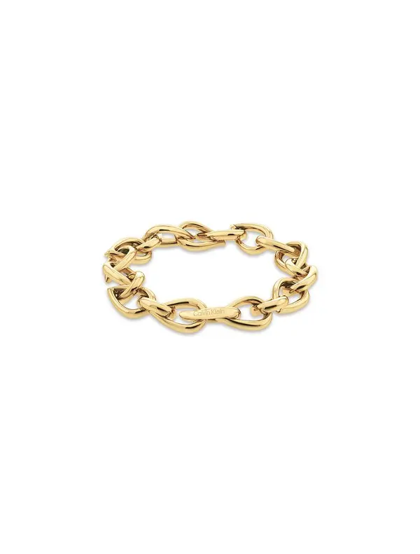 Calvin Klein Sculptural Link Bracelet - Gold