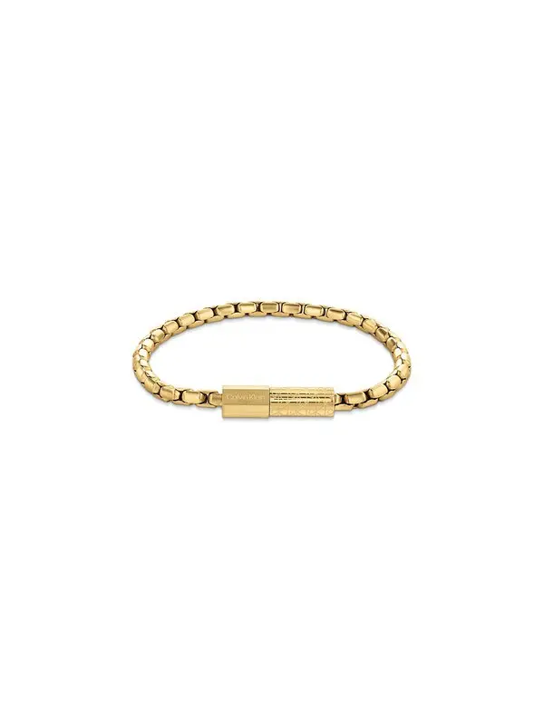 Calvin Klein Contoured Link Bracelet - Gold