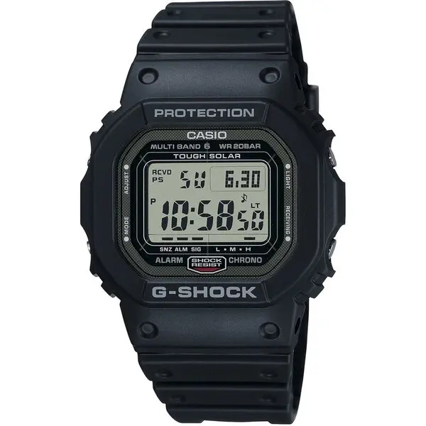 G-Shock 5600 Series 42.8mm Watch - Stainless Steel