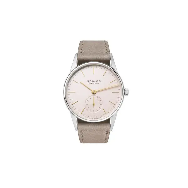 NOMOS GLASHUTTE Orion 33 Rose Dial Watch, 32.8mm - Stainless Steel