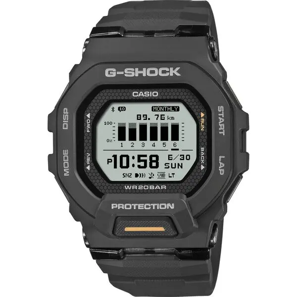 G-Shock Move Series Gray Dial Watch 45.9mm - Black
