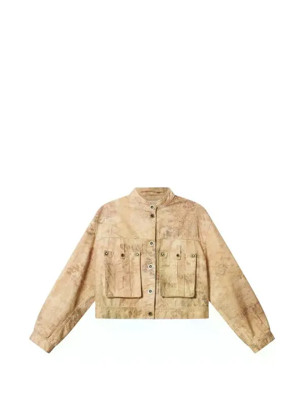 Isabel Marant Étoile Cyndel Abstract-pattern Jacket
