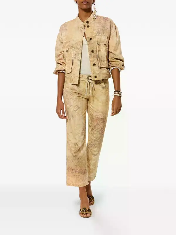 Isabel Marant Étoile Cyndel Abstract-pattern Jacket