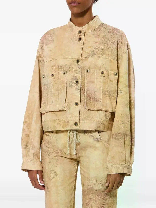 Isabel Marant Étoile Cyndel Abstract-pattern Jacket