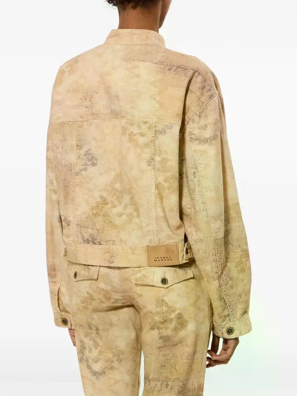 Isabel Marant Étoile Cyndel Abstract-pattern Jacket
