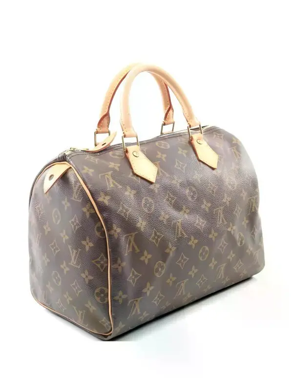 LOUIS VUITTON 2005 Speedy 30 Monogram Holdall - Brown