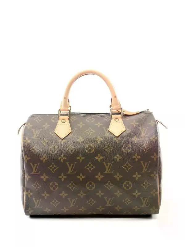 LOUIS VUITTON 2005 Speedy 30 Monogram Holdall - Brown