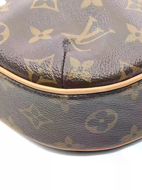 LOUIS VUITTON 2011 Odeon Mm Monogram Crossbody Bag - Brown