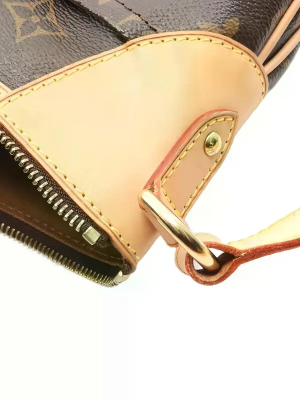 LOUIS VUITTON 2011 Odeon Mm Monogram Crossbody Bag - Brown