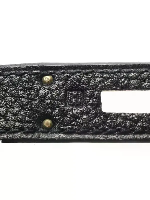 Hermès 2004 Birkin 35 Leather Handbag - Black