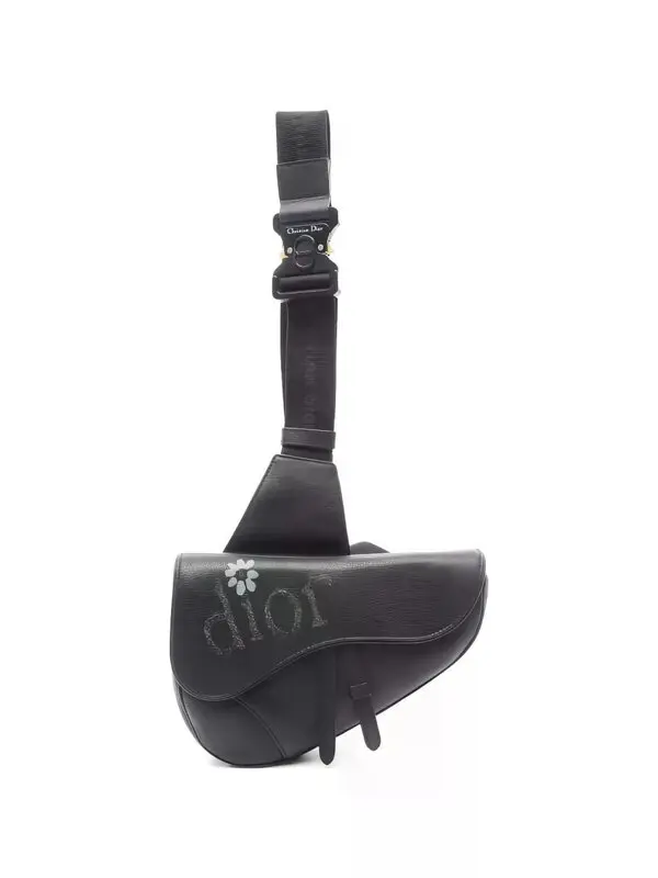 Dior Saddle Crossbody Bag - Black
