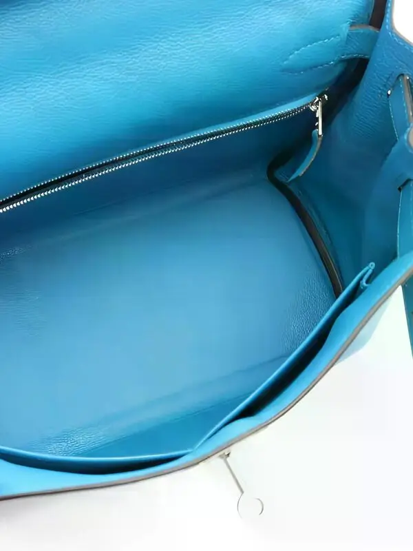 Hermès 2017 Kelly 28 Handbag - Blue