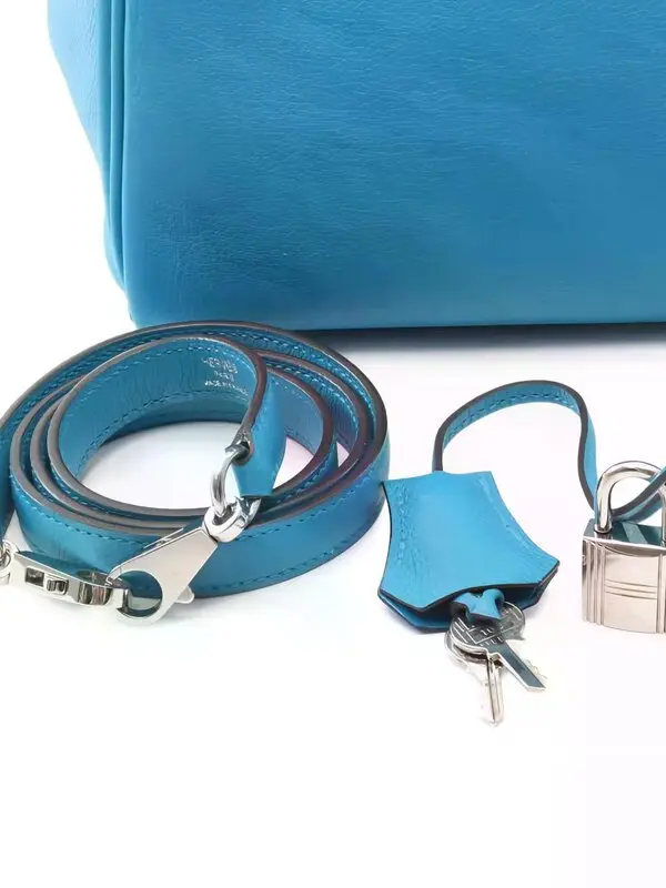 Hermès 2017 Kelly 28 Handbag - Blue