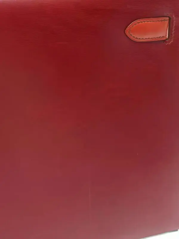 Hermès 1996 32 Kelly Tricolour Tote - Red