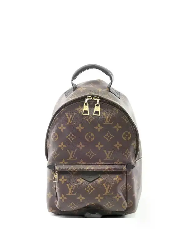 LOUIS VUITTON 2015 Palm Springs Pm Monogram Backpack - Brown
